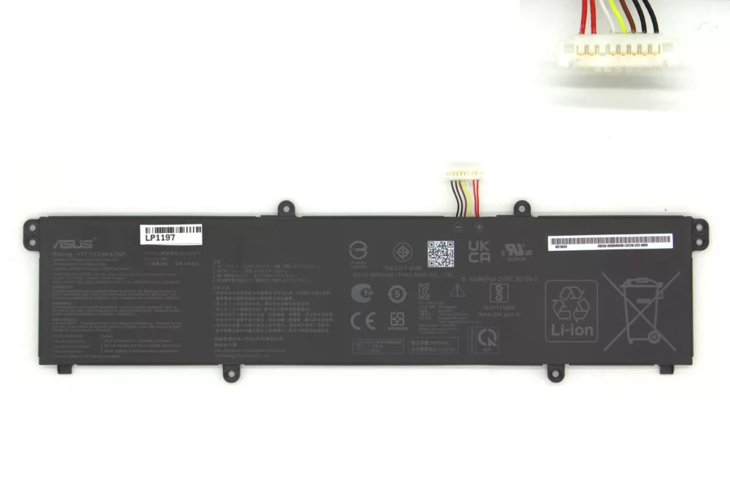 Asus X413EA, X421JA, X421JQ gyári új 3 cellás 42Wh 3550mAh a